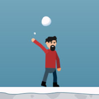 Snowball Throw - Play Snowball Throw Online at TopGames.Com