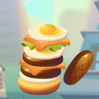 Stack The Burger - Play Stack The Burger Online at TopGames.Com
