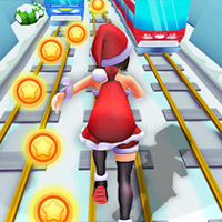 Subway Santa Princess Runner - Play Subway Santa Princess Runner Online ...